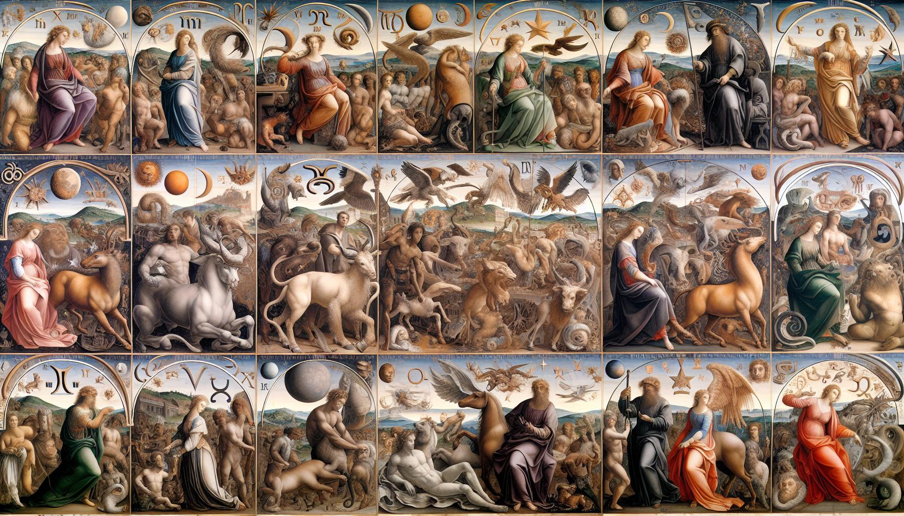 Zodiac Signs As Renaissance Art Movements: A Celestial Guide - Trusted ...