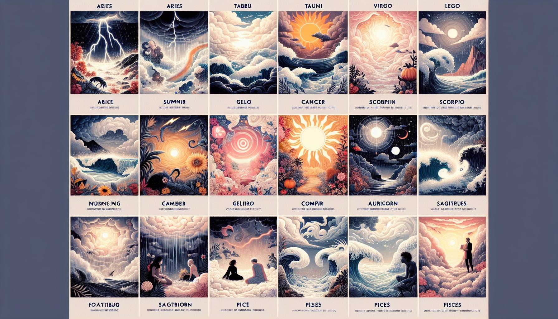 Zodiac Signs as Weather Phenomena: A Unique Mood Forecast - Trusted ...