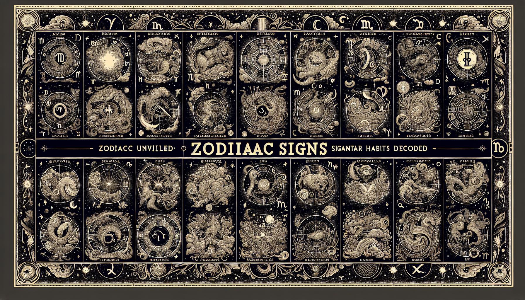 Zodiac Signs Unveiled: Signature Habits Decoded - Trusted Teller Blog ...