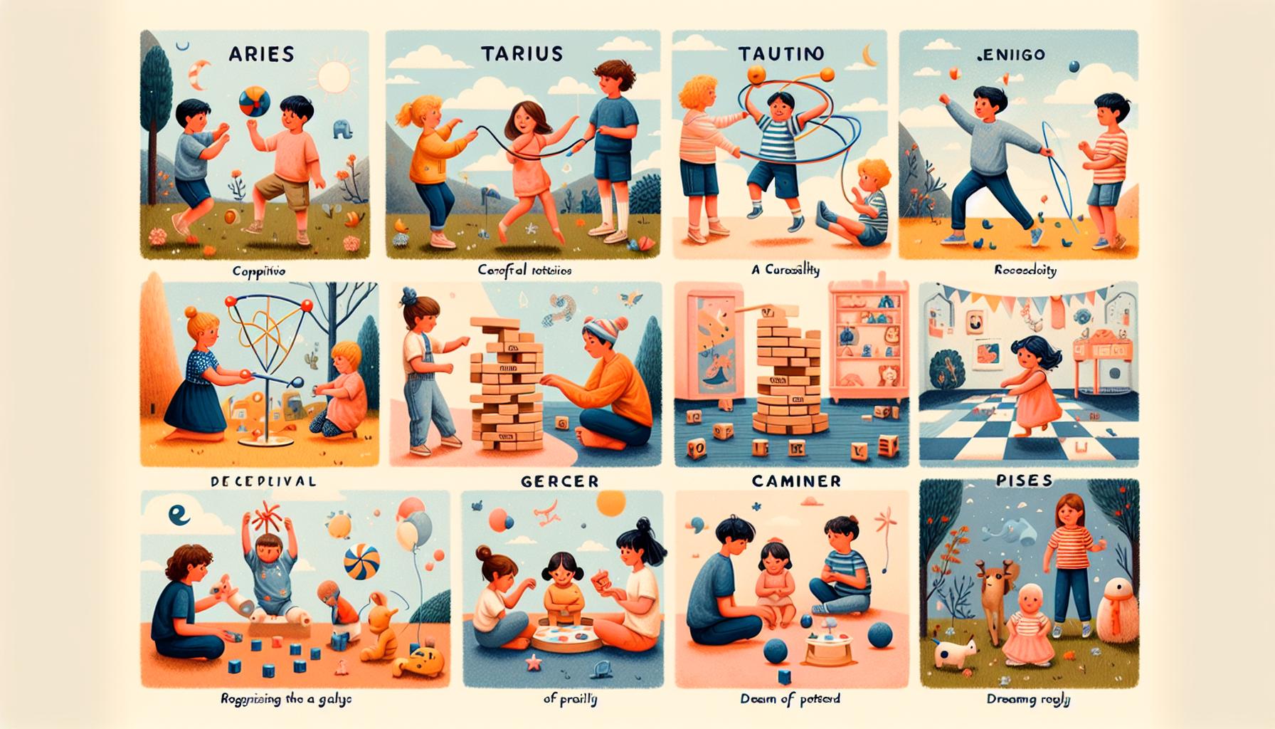Zodiac Signs as Childhood Games: A Playful Astrological Journey ...